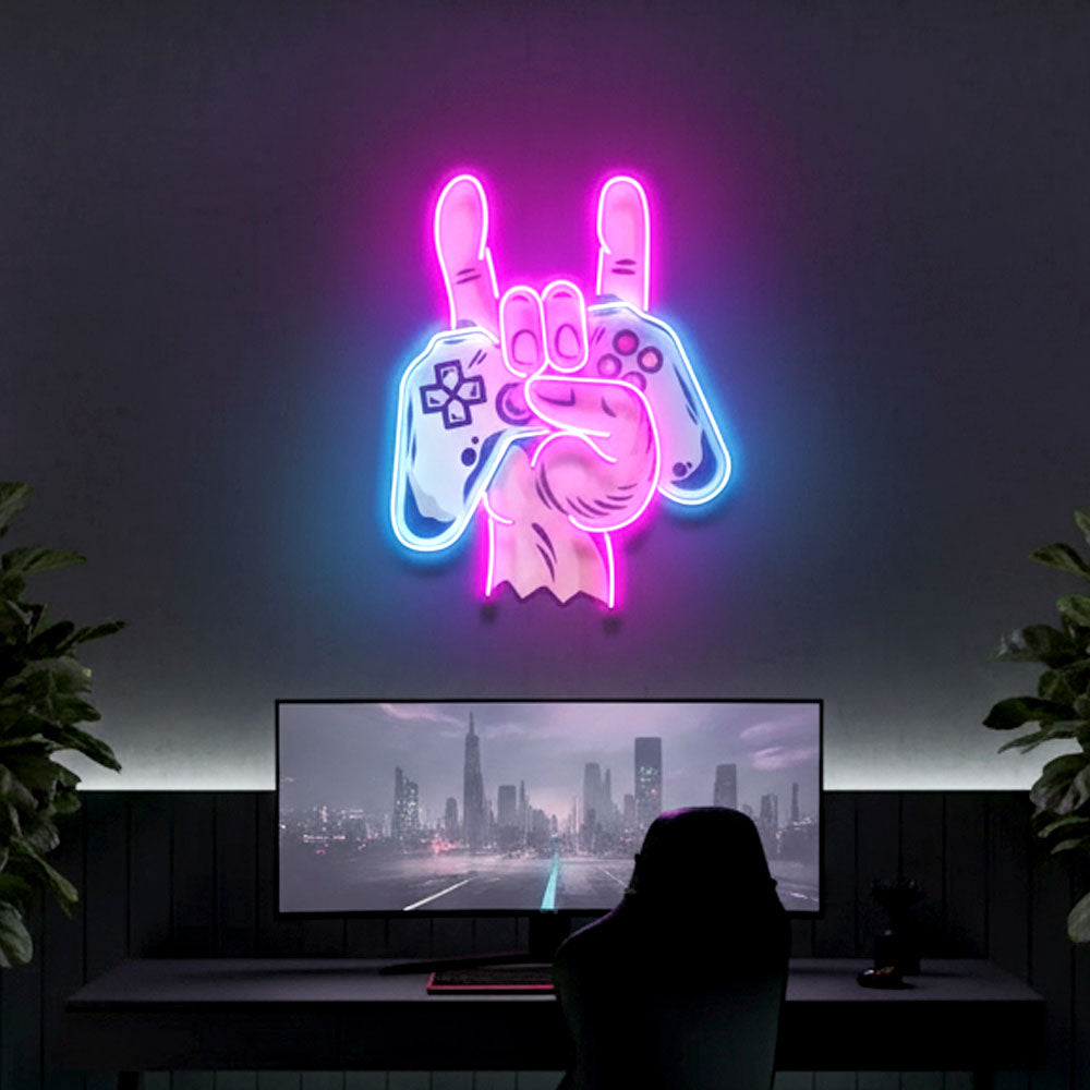 Gaming Neon Signs | LED Signs for Game Rooms – Neon Designs