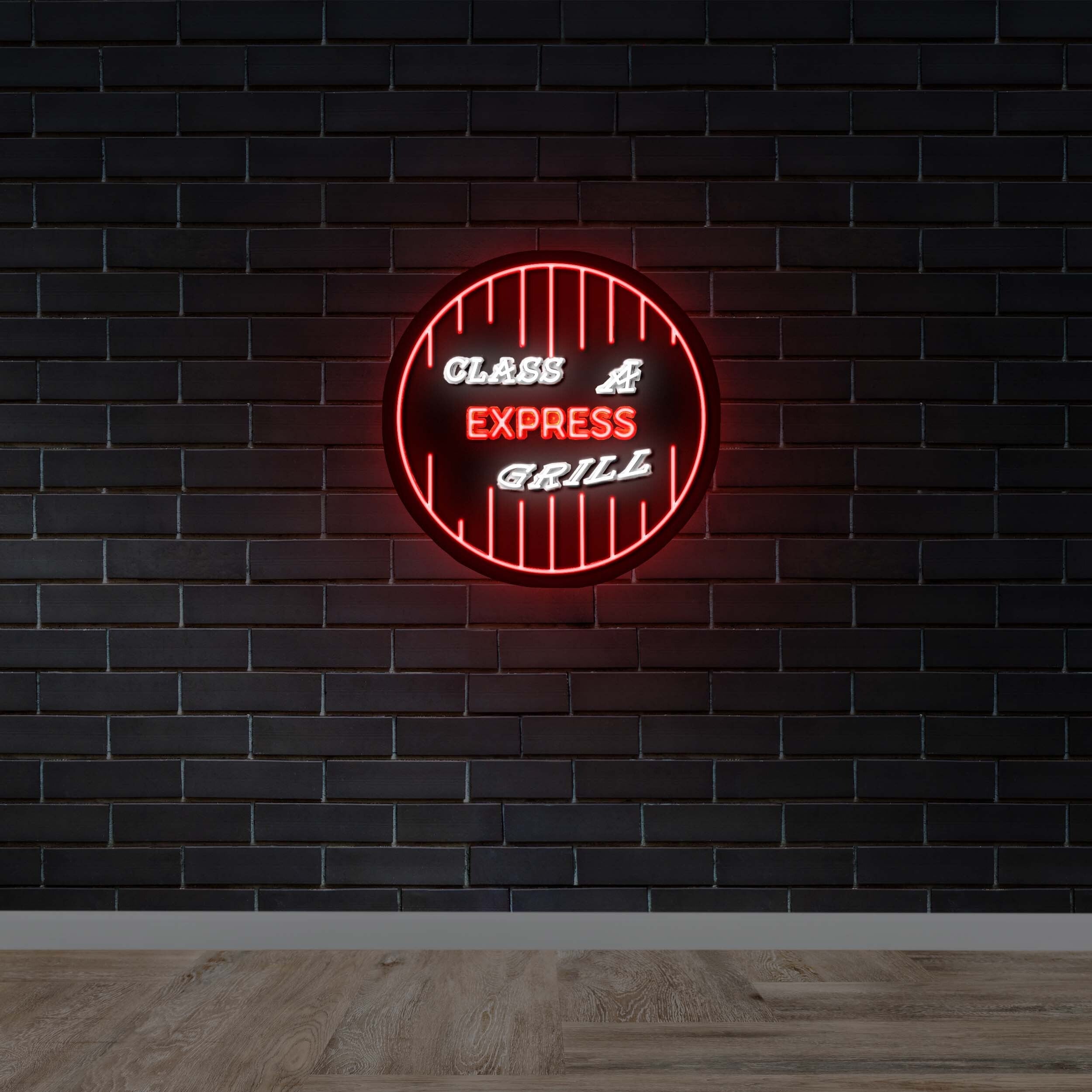 Class A Express Grill - Premium Neon Artwork – Neon Designs