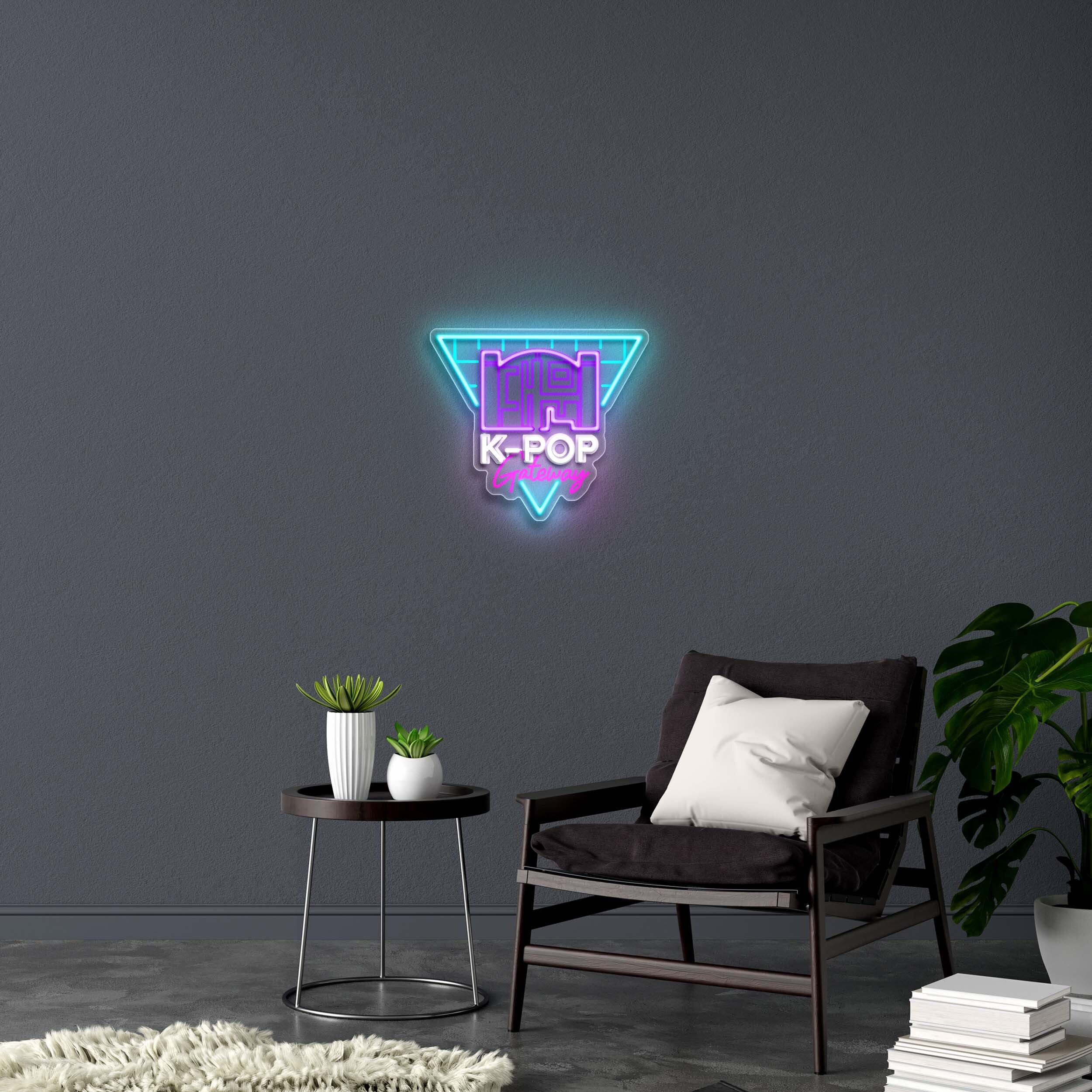 K-POP GATEWAY | Smaller Version - Premium Neon Artwork – Neon Designs