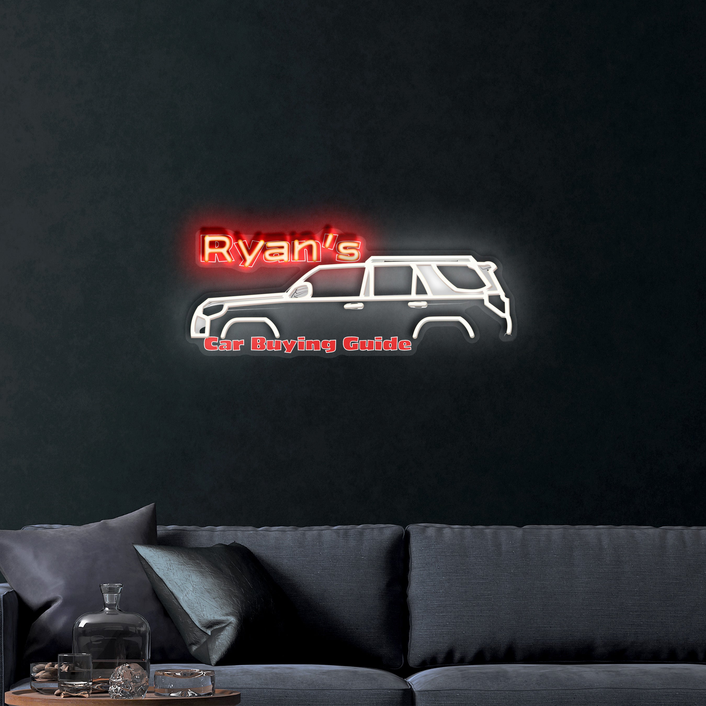Ryan's Car Buying Guide – Premium Neon Artwork – Neon Designs